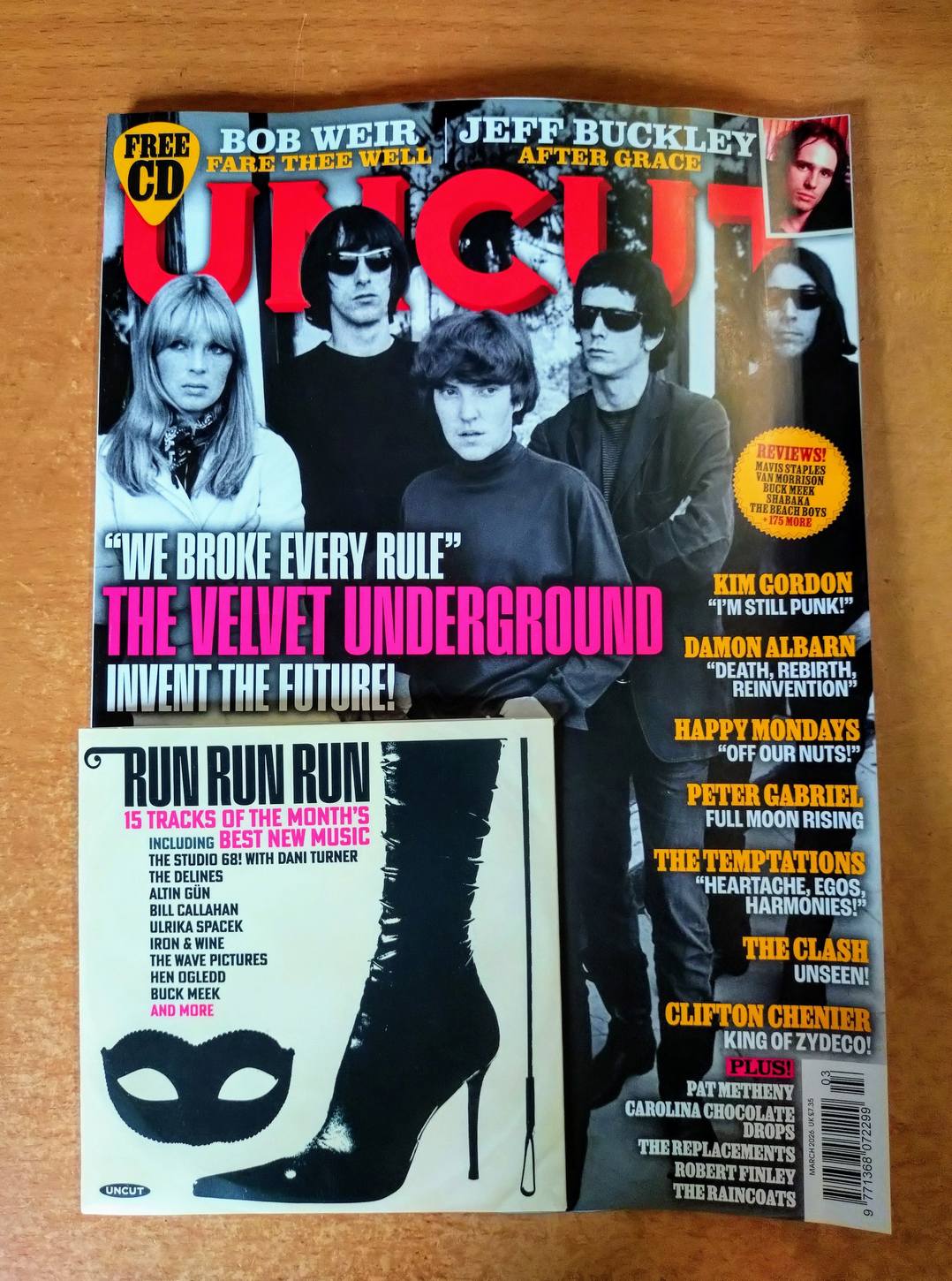 Uncut Magazine: The Velvet Underground Issue #349 March 2026 – Badlands